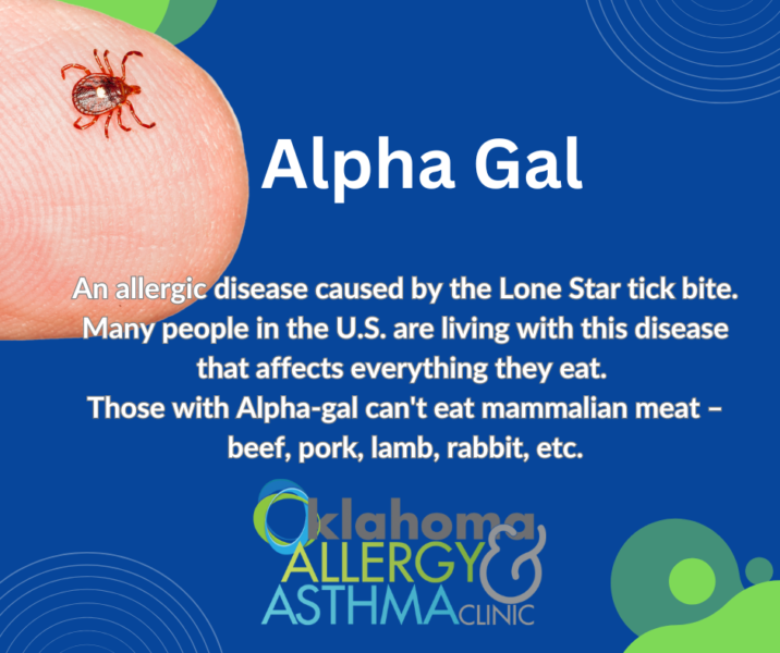 Lone Star Tick Bite - Alpha Gal | Oklahoma Allergy and Asthma Clinic